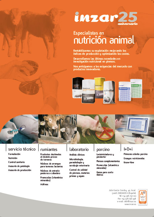INZAR , 25 años aportando soluciones - nutriNews, la revista de ...