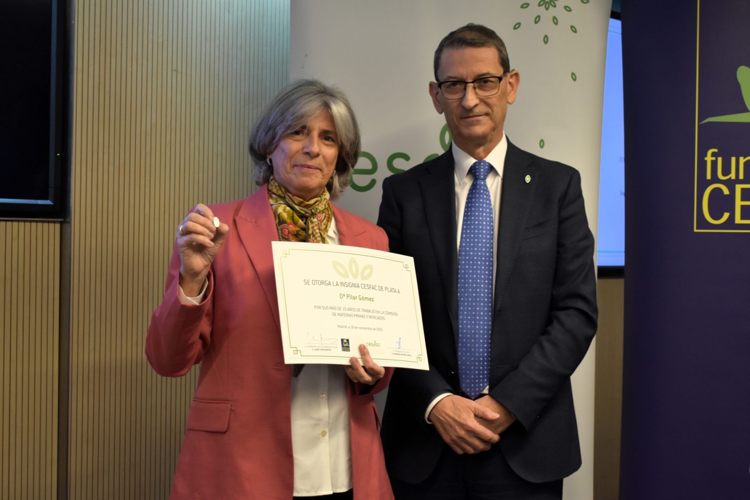 CESFAC reconoce a profesionales destacados en 2025